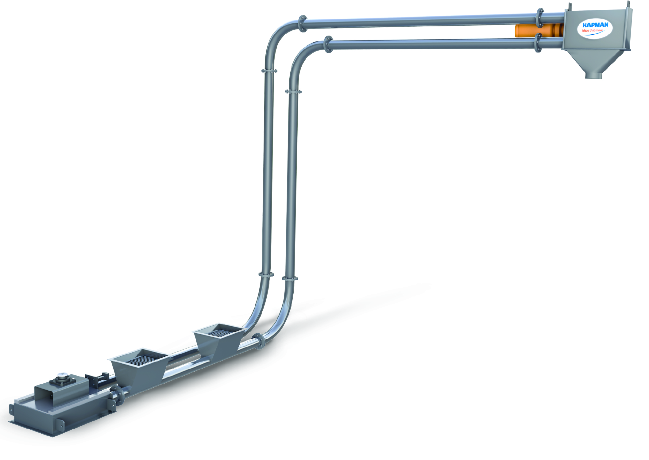 Tubular Chain and Cable Conveyors - Prairie States Industrial Supply, LLC